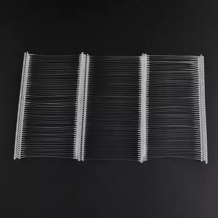 65mm White Tagging Barb for Standard Tag Gun, Plastic Pins (Set Of 5000)